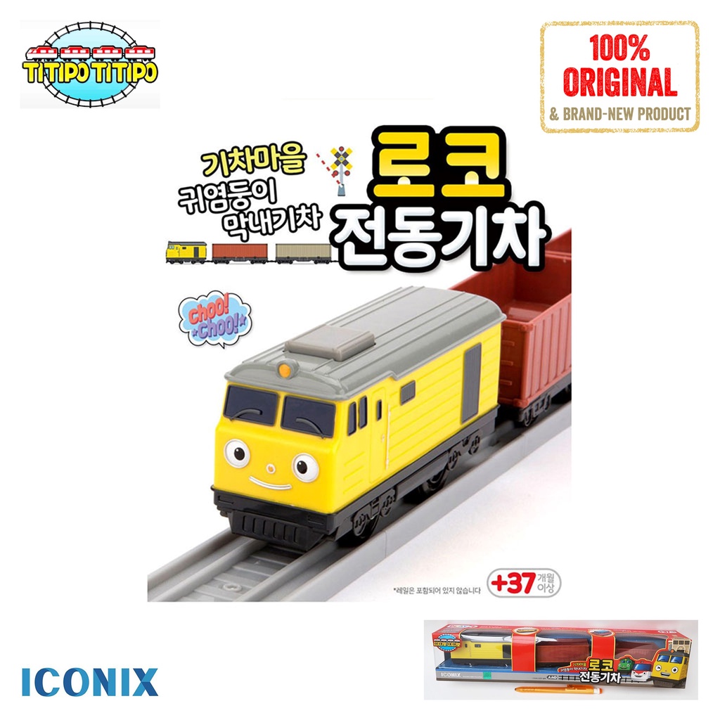 Jual Iconix Titipo The Little Train Loco Train Set Electric TPT118003 ...