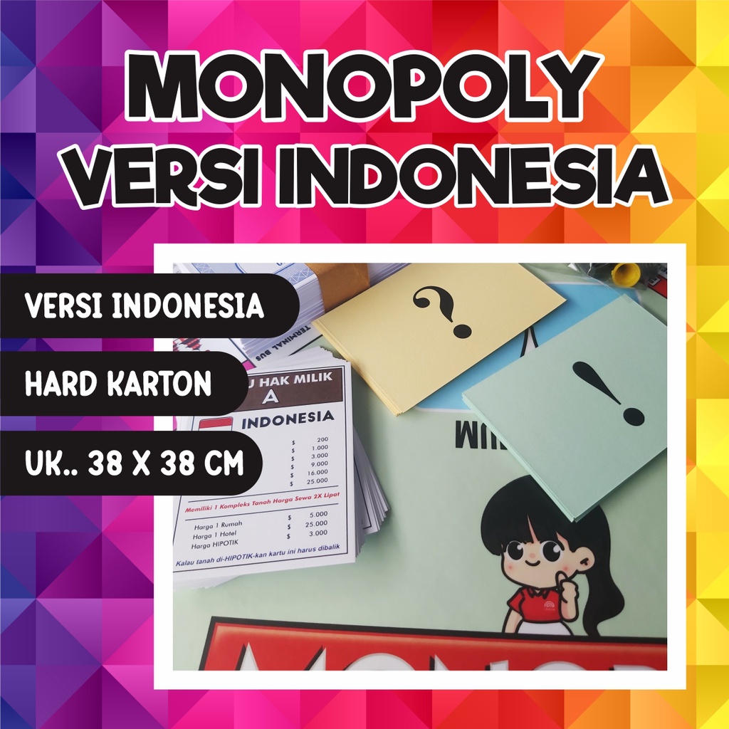 Jual MONOPOLY VERSI Bahasa INDONESIA | Shopee Indonesia
