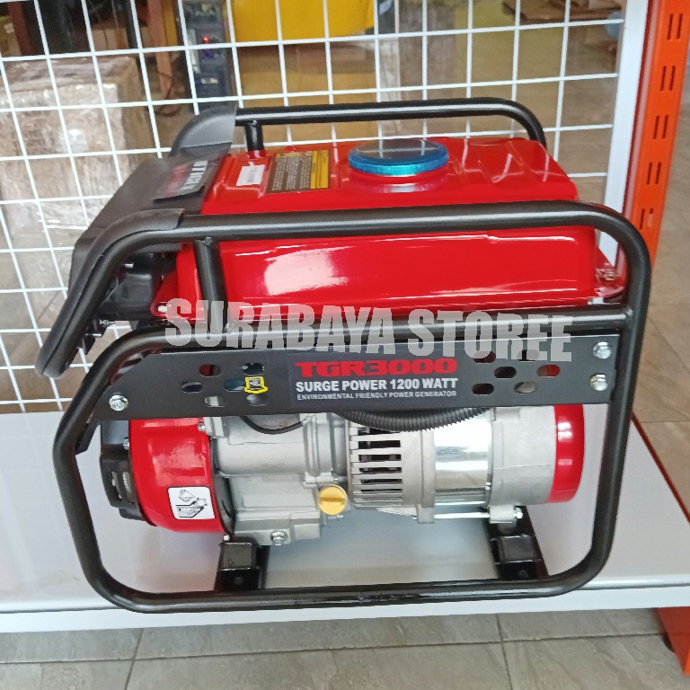 Jual Genset Tiger TGR 3000 Genset 1200 Watt 4 Tak Tiger TGR3000 | Shopee Indonesia