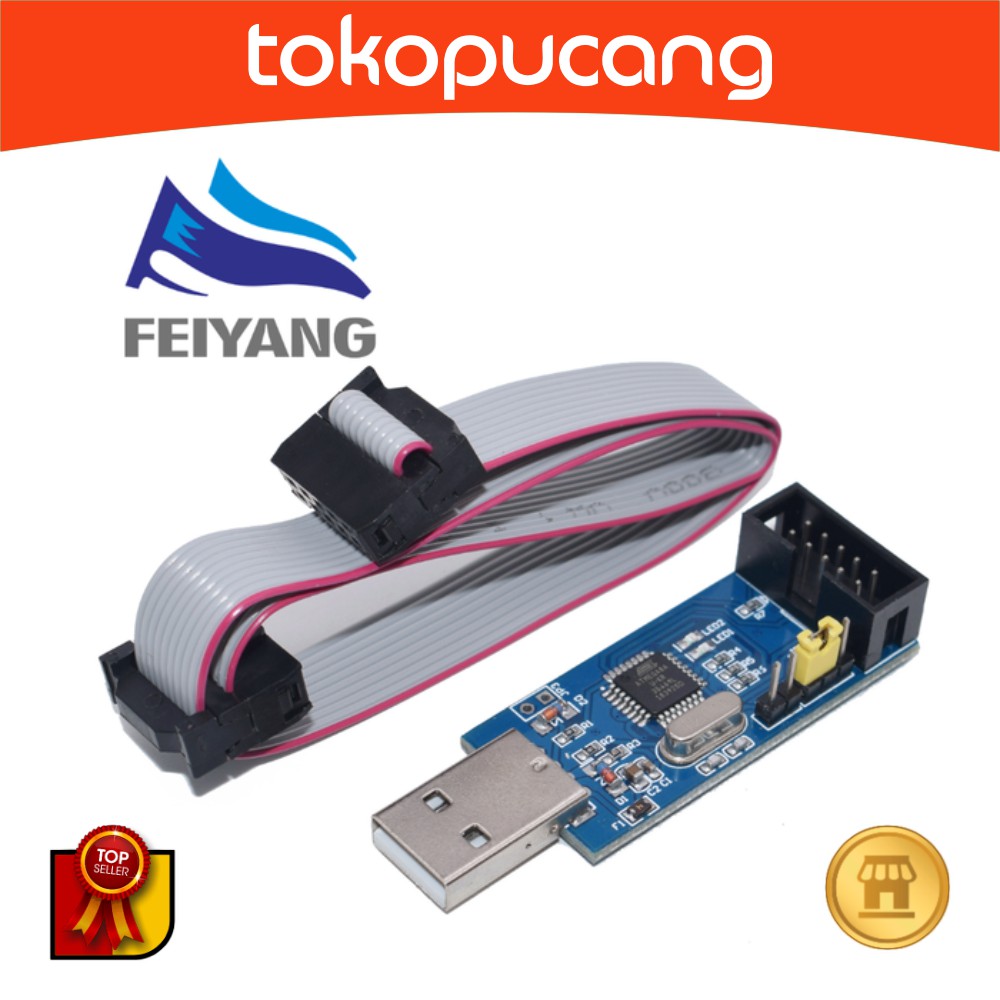Jual AVR programmer USBASP USB ASP ISP atmega downloader 3.3V / 5V Arduino | Shopee Indonesia