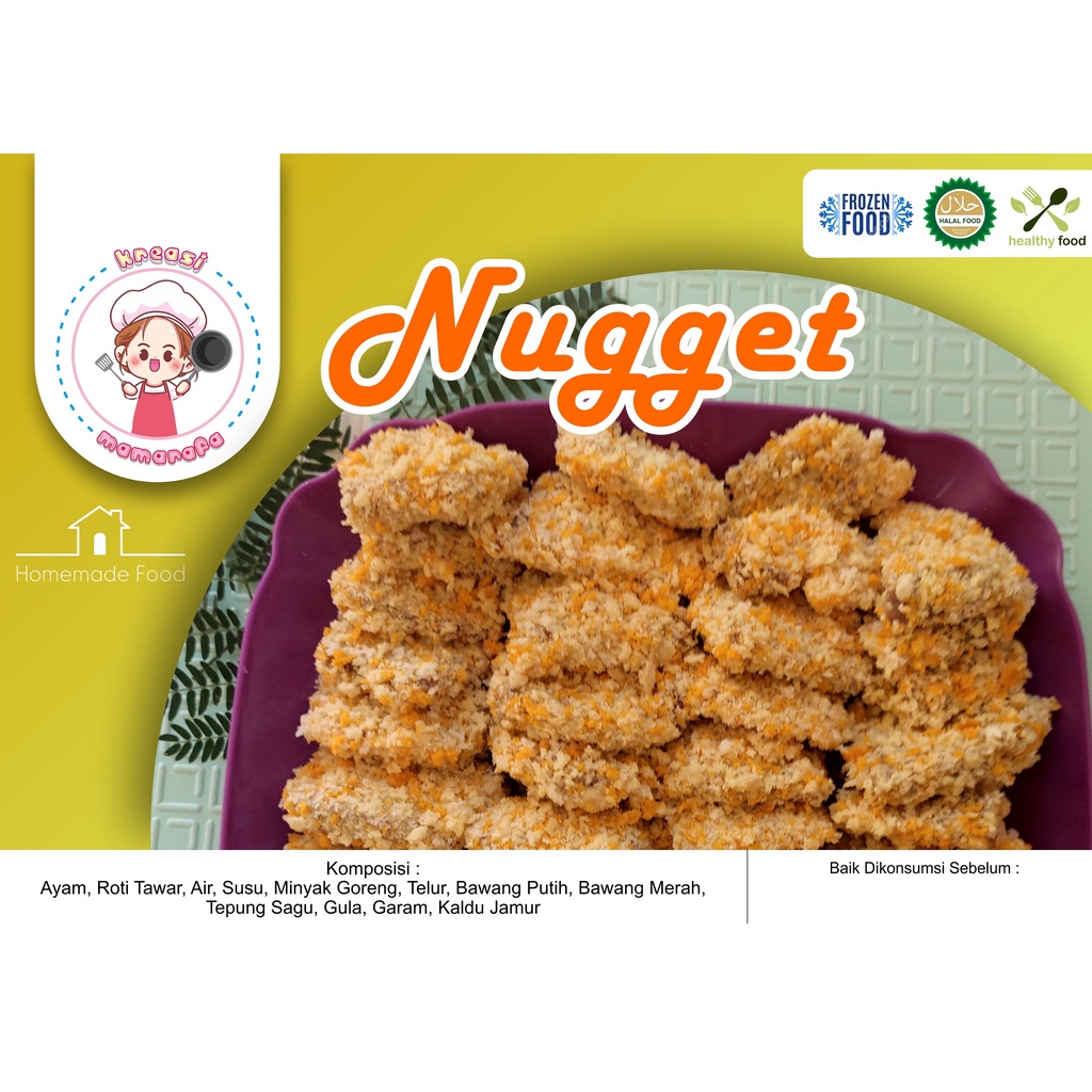 Jual nugget sapi kreasi mamarafa X rafa shop 031 | Shopee Indonesia