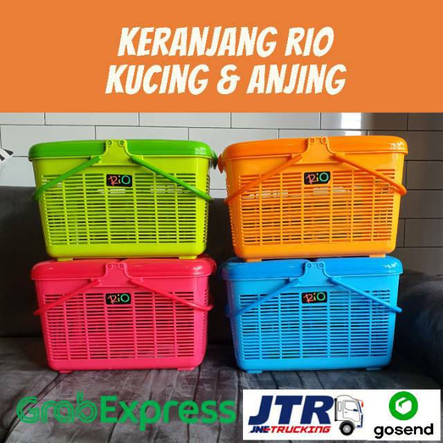 Jual Keranjang Rio Kecil - Keranjang untuk bawa Kucing & Anjing 35cm x ...