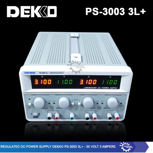 Jual PERTUKANGAN PERLENGKAPAN LISTRIK REGULATED DC POWER SUPPLY DEKKO ...