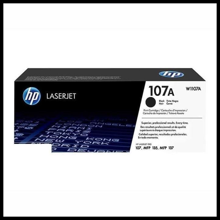 Jual Tinta Toner Hp 107A W1107A Black Hitam Original Laser 107/Mfp 135/ ...