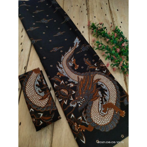Jual Kain Batik Printing Modern Motif Nogo Ageng Kain Meteran Bahan ...