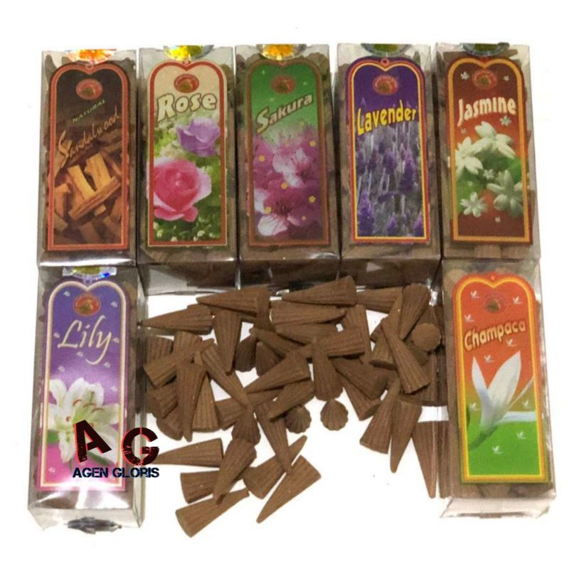 Jual Dupa Buhur Kerucut Aromatherapy Golden Malaysia 50pcs | Shopee ...