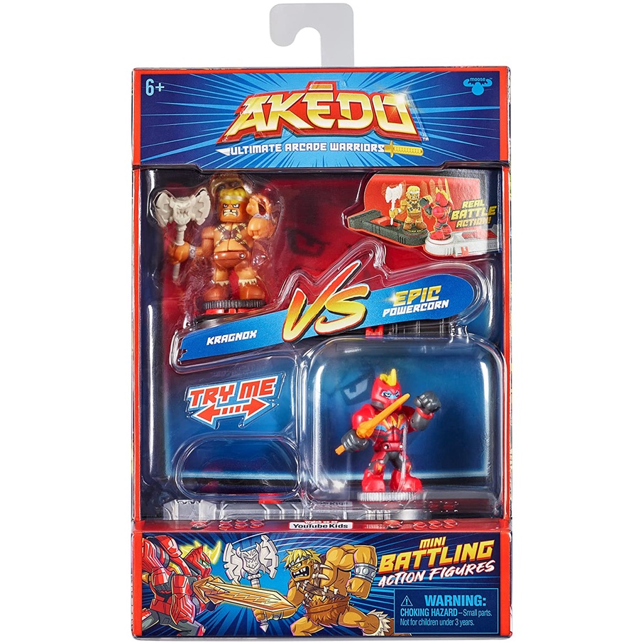 Jual Akedo Ultimate Arcade Warriors Series 2 Mini Battling 2 Pack ...