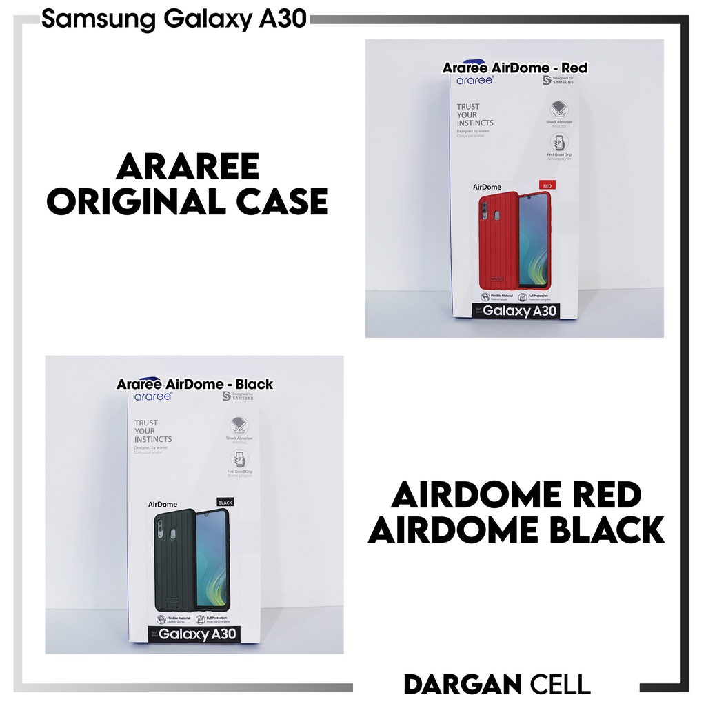 Jual ARAREE ORIGlNAL CASE AIRDOME FOR SAMSUNG GALAXY A30 | Shopee Indonesia