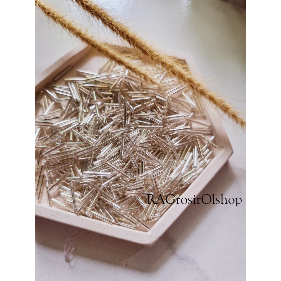 Jual 10gram payet jepang bambu mote payet tabung | Shopee Indonesia
