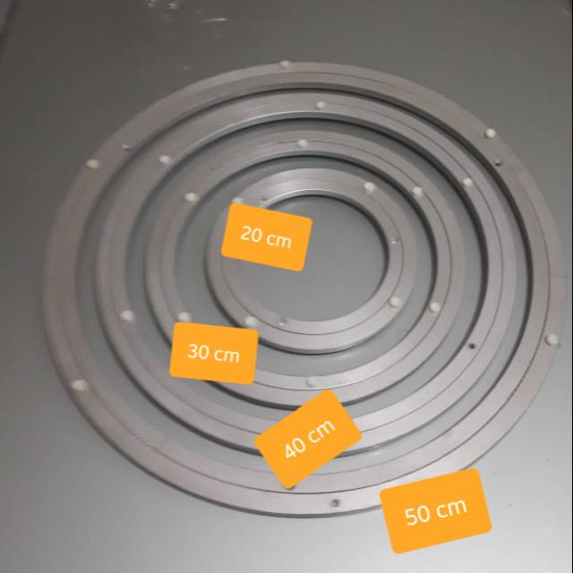 Jual Rel ring putar tatakan meja makan 16" 40cm | Shopee Indonesia