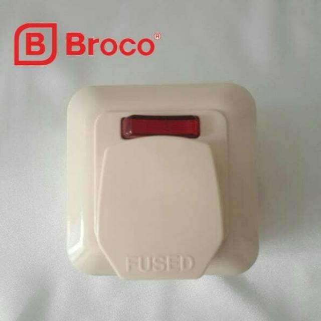 Jual Stop kontak ac broco set - stopkontak inbow - steker arde kaki 3 ...