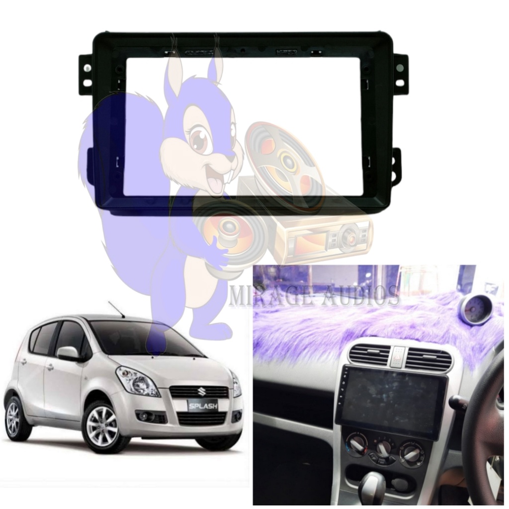 Jual Frame Head unit Android Suzuki Splash 9 inch | Shopee Indonesia