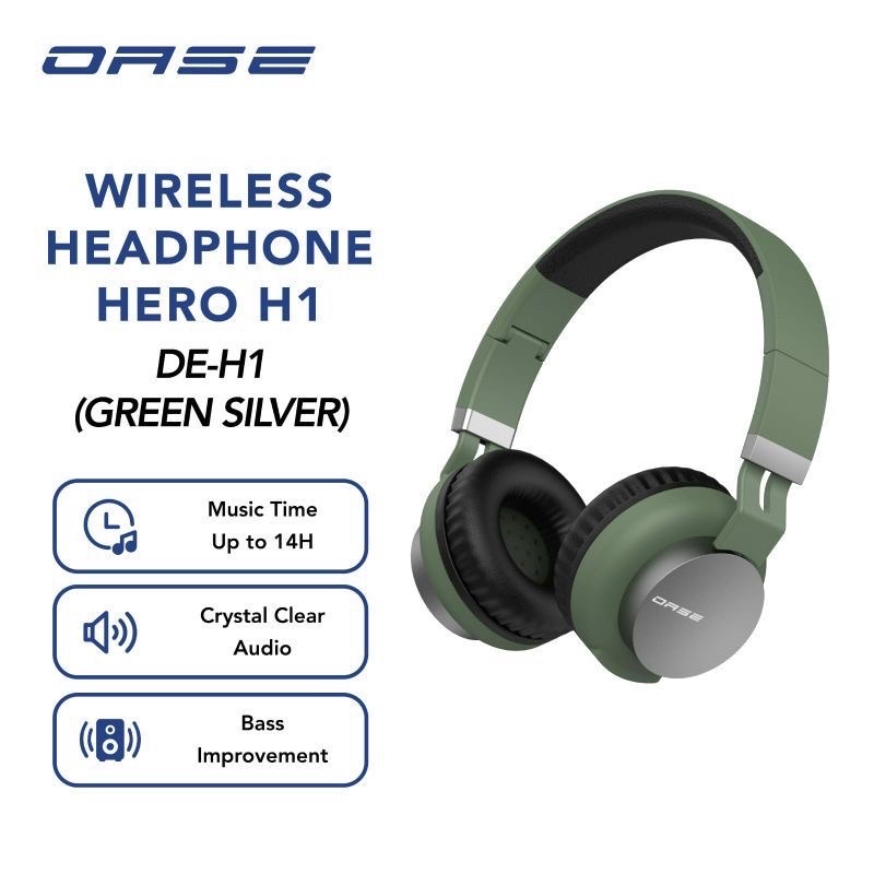 Jual OLIKE DE-H1 Wireless Headphone Hero H1 / Garansi Resmi | Shopee ...