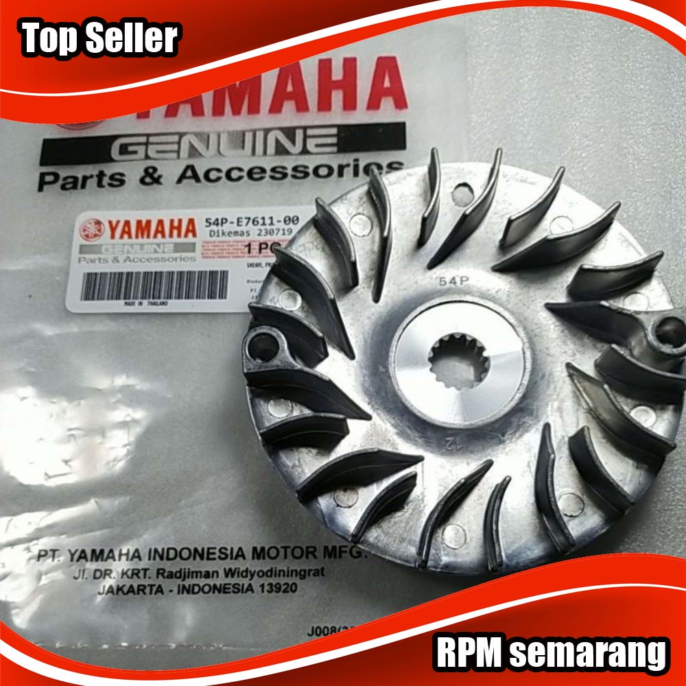 Jual Kipas pulley puli van belt Yamaha Mio J - Soul GT - Xride - Fino 115 FI injeksi Original ...