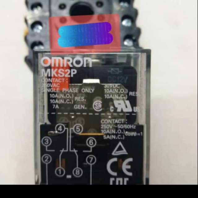 Jual RELAY MKS2P 12VDC 10A OMRON ORIGINAL | Shopee Indonesia