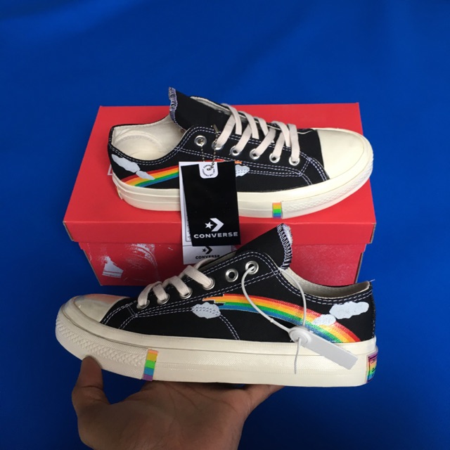 Jual sepatu converse 70s ox pelangi sol rainbow terbaru 2020 | Shopee ...