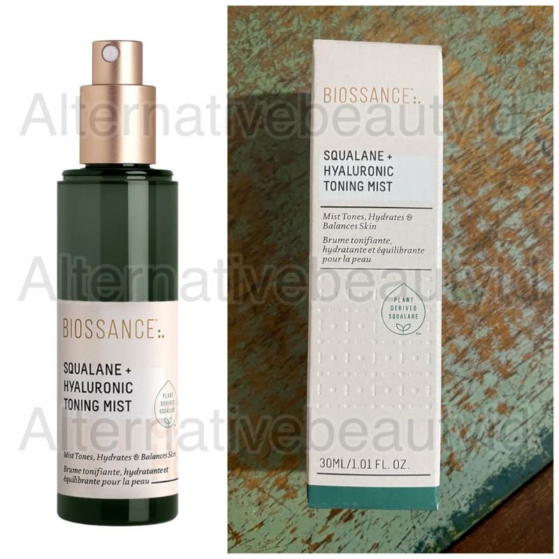 Jual BIOSSANCE Squalane + Hyaluronic Toning Mist Travel Size 30ml. | Shopee Indonesia