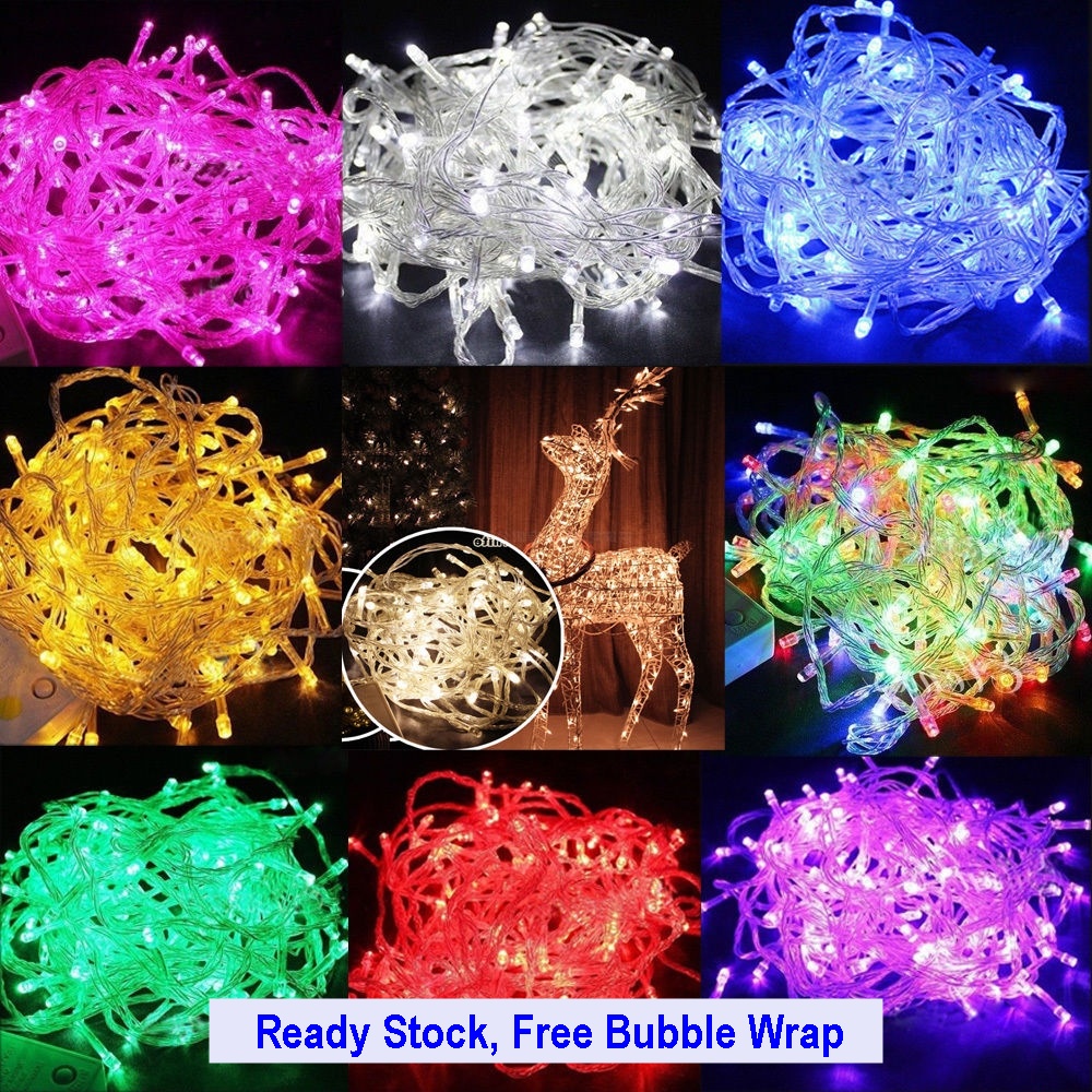 Jual Lampu LED Tumblr - Dekorasi Agustusan Natal 10 Meter Lampu Hias ...