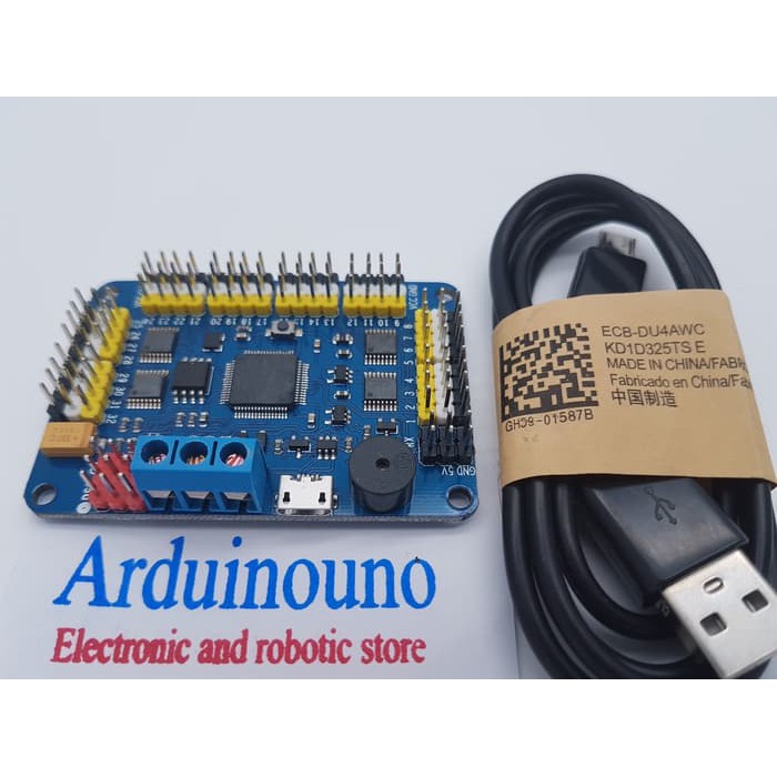 Jual 32 channel servo controller VER 3.1 control board module motor ...