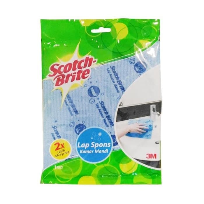Jual SCOTCH BRITE ID-822 LAP SPONS KAMAR MANDI | Shopee Indonesia