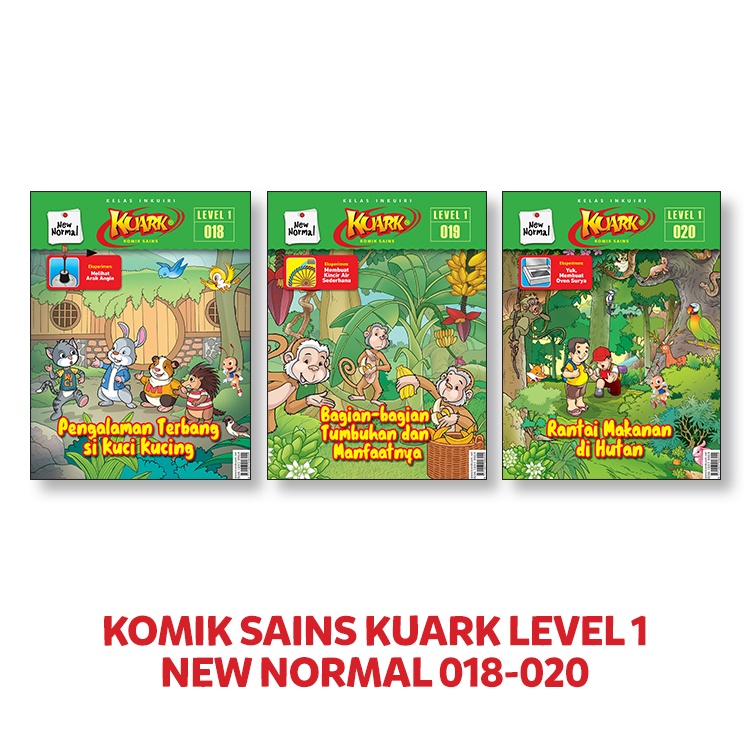 Jual KUARK Komik Sains Edisi 18 sd. 20 Tahun XVIII semua level MATERI OSK 2022 | Shopee Indonesia