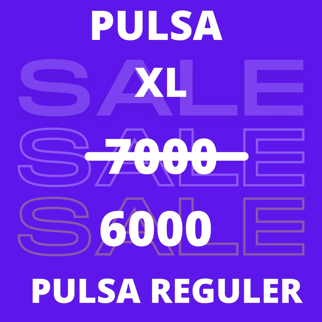 Jual Pulsa XL 5000 MENAMBAH MASA AKTIF | Shopee Indonesia