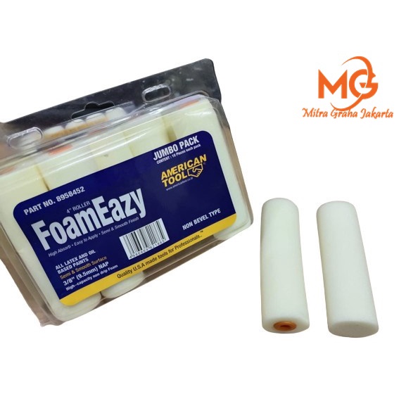 Jual Bulu Busa Kuas Rol Kapal Cat Roll Kecil 4" Inch American Tool ...