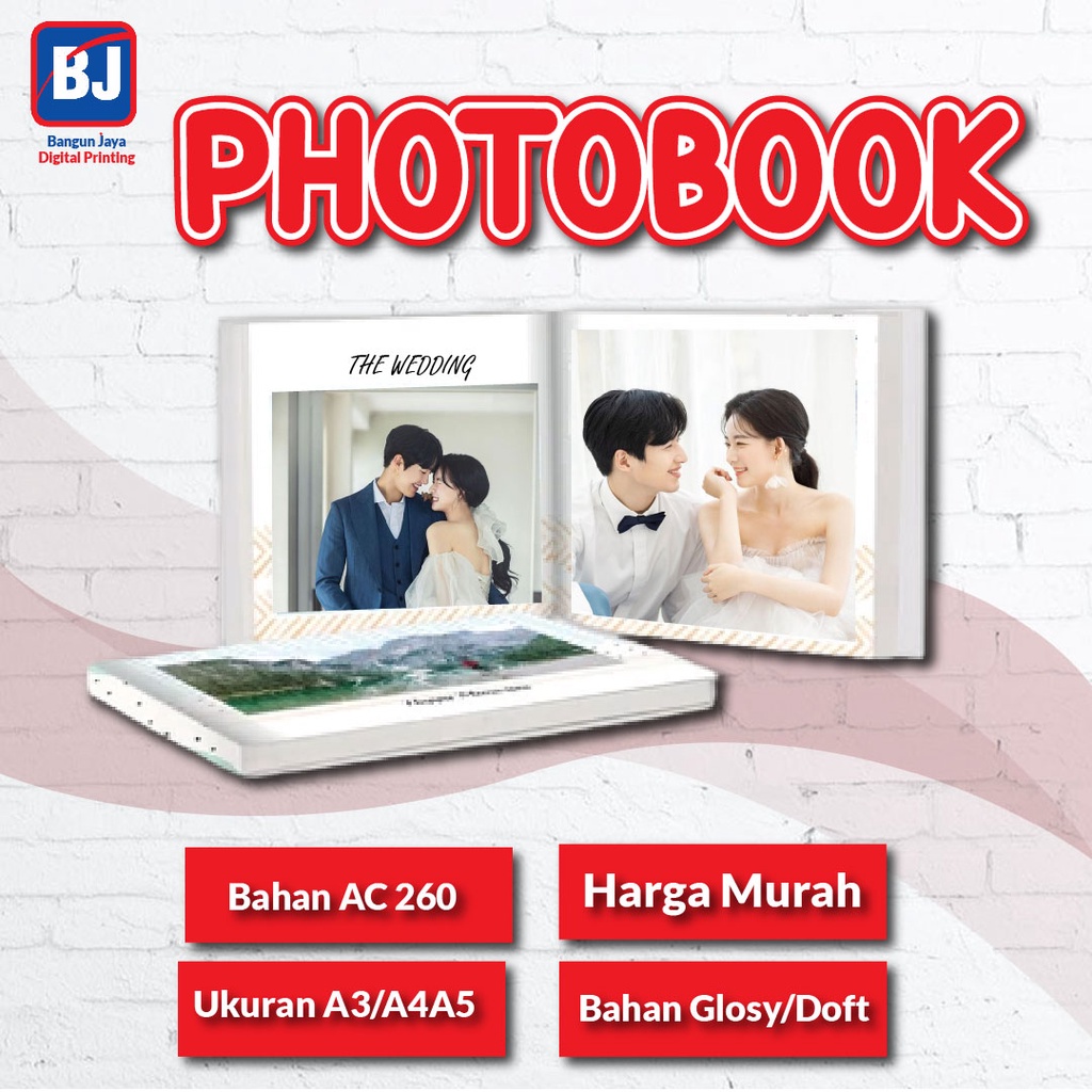 Jual Photobook Album Foto Custom 20 Halaman, Buku Album Foto Hardcover ...