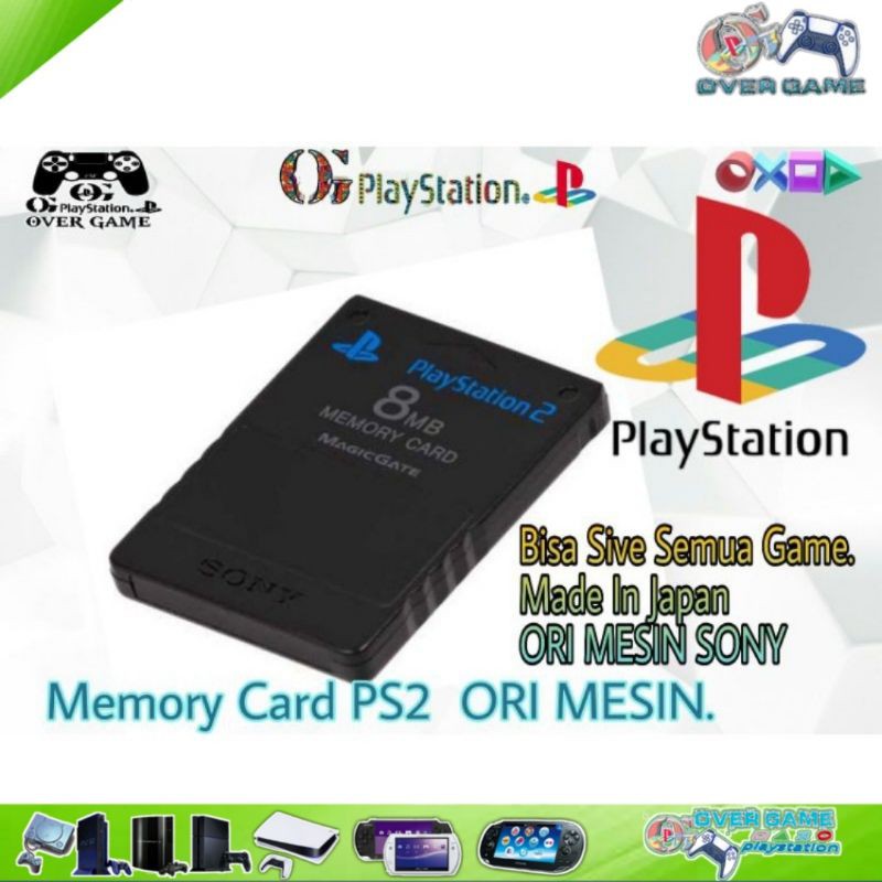 Jual MEMORY CARD PS2 ORI MESIN SONY | Shopee Indonesia