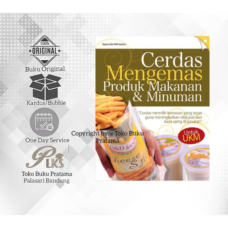 Jual Cerdas Mengemas Produk Makanan dan Minuman (Untuk UKM ) | Shopee ...