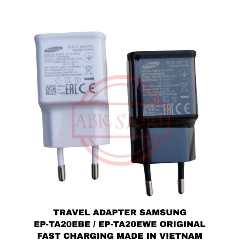 Jual TRAVEL ADAPTER / KEPALA CHARGER SAMSUNG S8 S9 S10 PLUS / NOTE 9 FAST CHARGING ORIGINAL ...