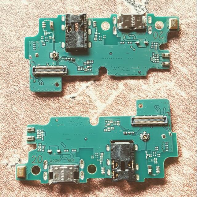 Jual Konektor handsfree charger mic Samsung Galaxy A20 A205F USB Charging Charger Port Dock ...
