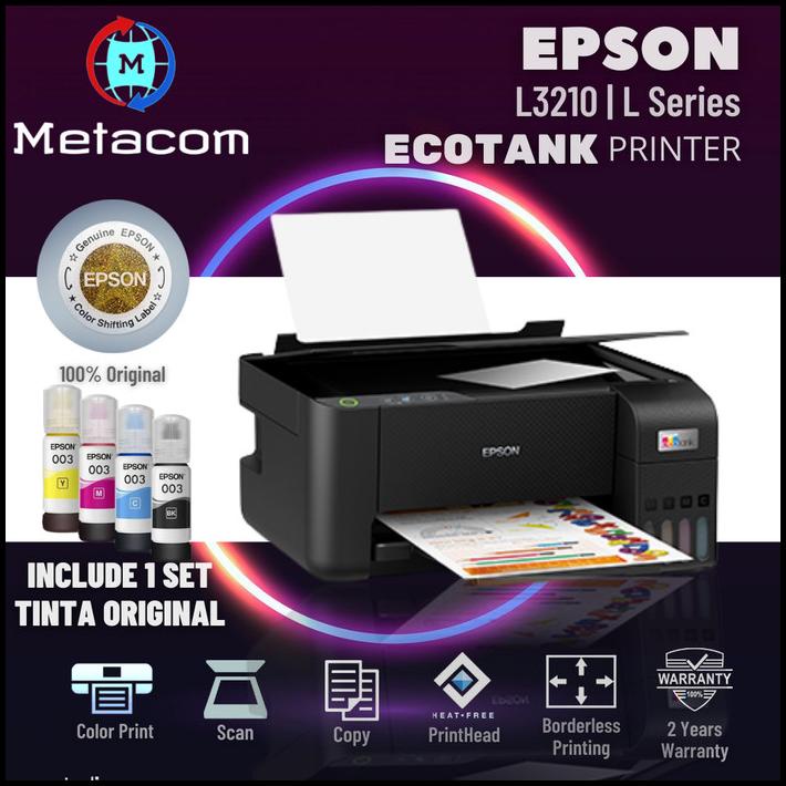 Jual Printer Epson L3210 All In One Print, Scan, Copy - Pengganti L3110 | Shopee Indonesia