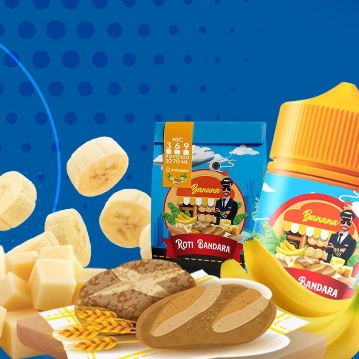 Jual Roti Bandara V2 Banana 60ML by Java Juice x VaporKing - Liquid ...