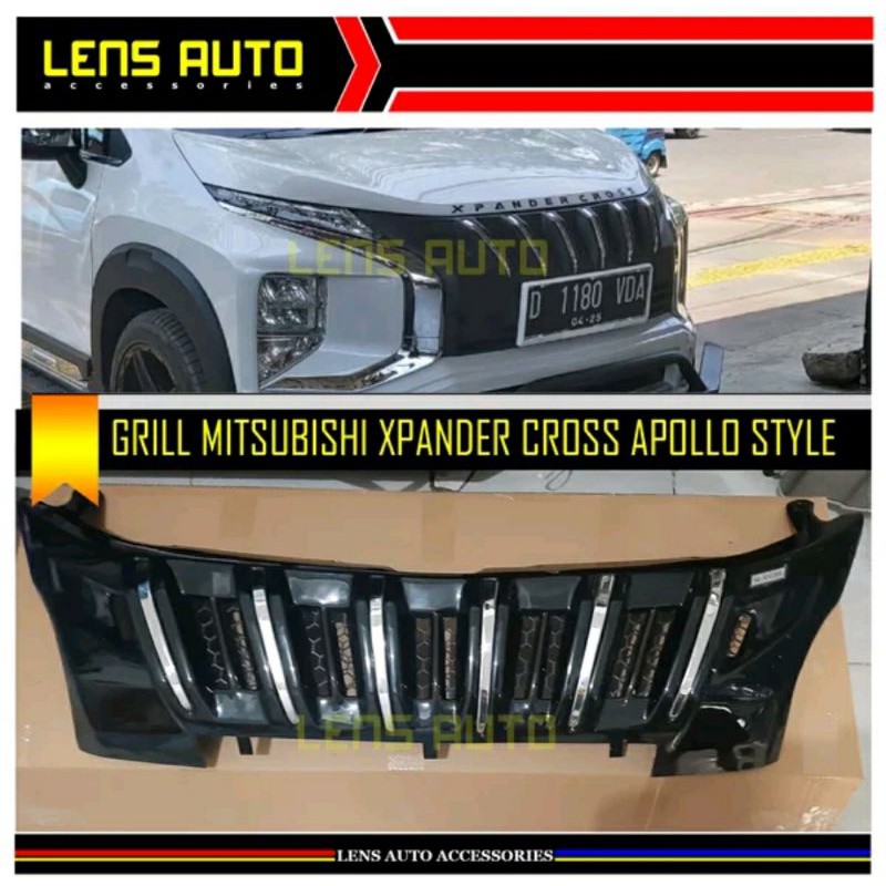 Jual GRILL MITSUBISHI XPANDER CROSS APOLLO - GRILL XPANDER CROSS BLACK ...