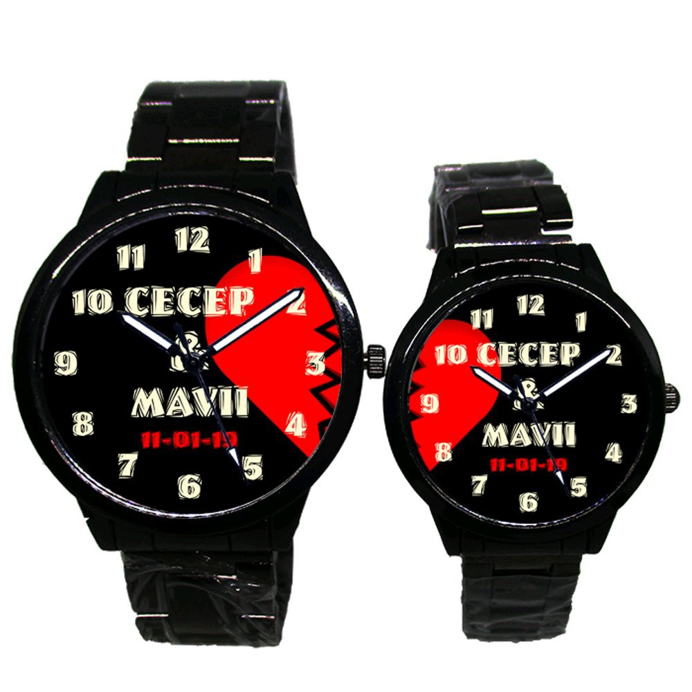 Jual Jam tangan Couple nama & foto | Shopee Indonesia