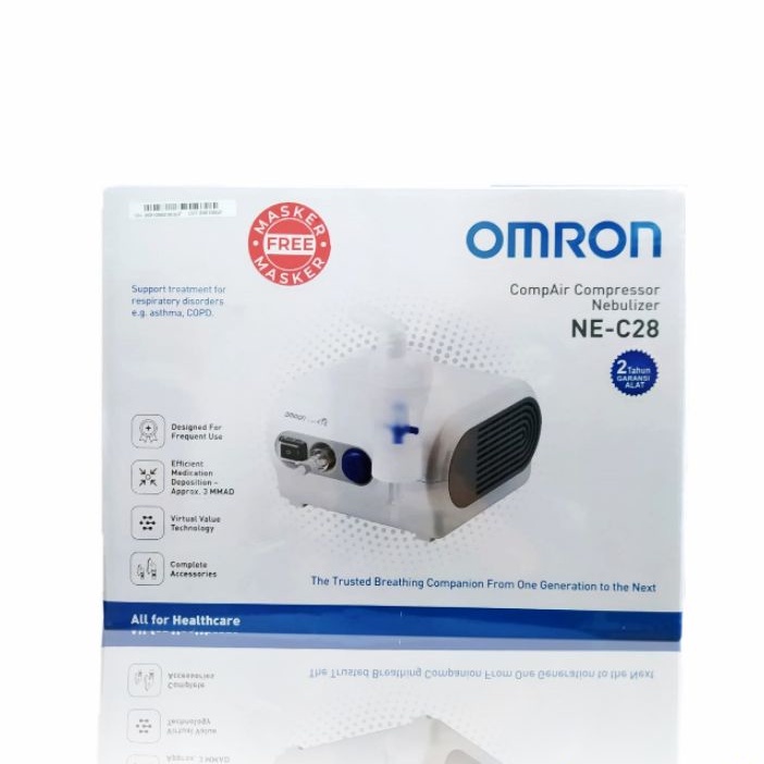 Jual [Ready] OMRON Compressor Nebulizer/Nebulizer Terapi Uap Omron NE-C28 | Shopee Indonesia