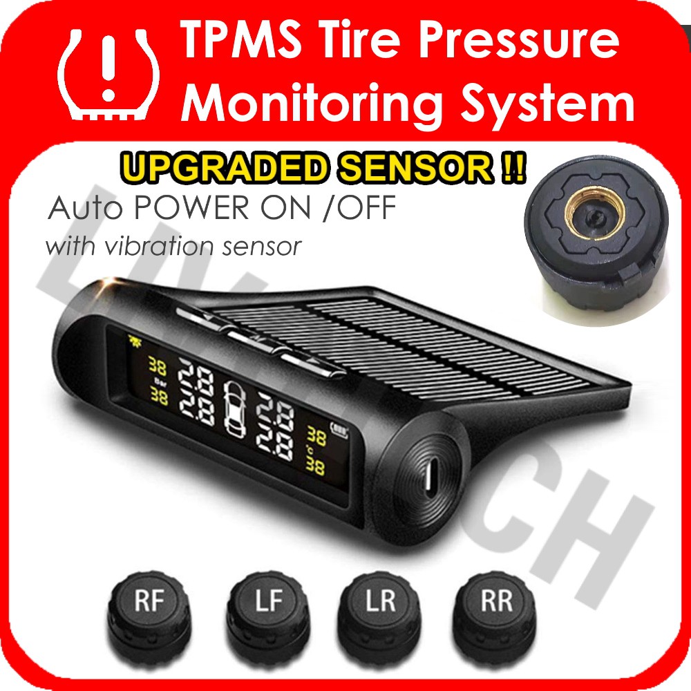 Jual TPMS T1 BION Alarm Pengukur Tekanan Ban Mobil Tire Pressure Monitor System | Shopee Indonesia