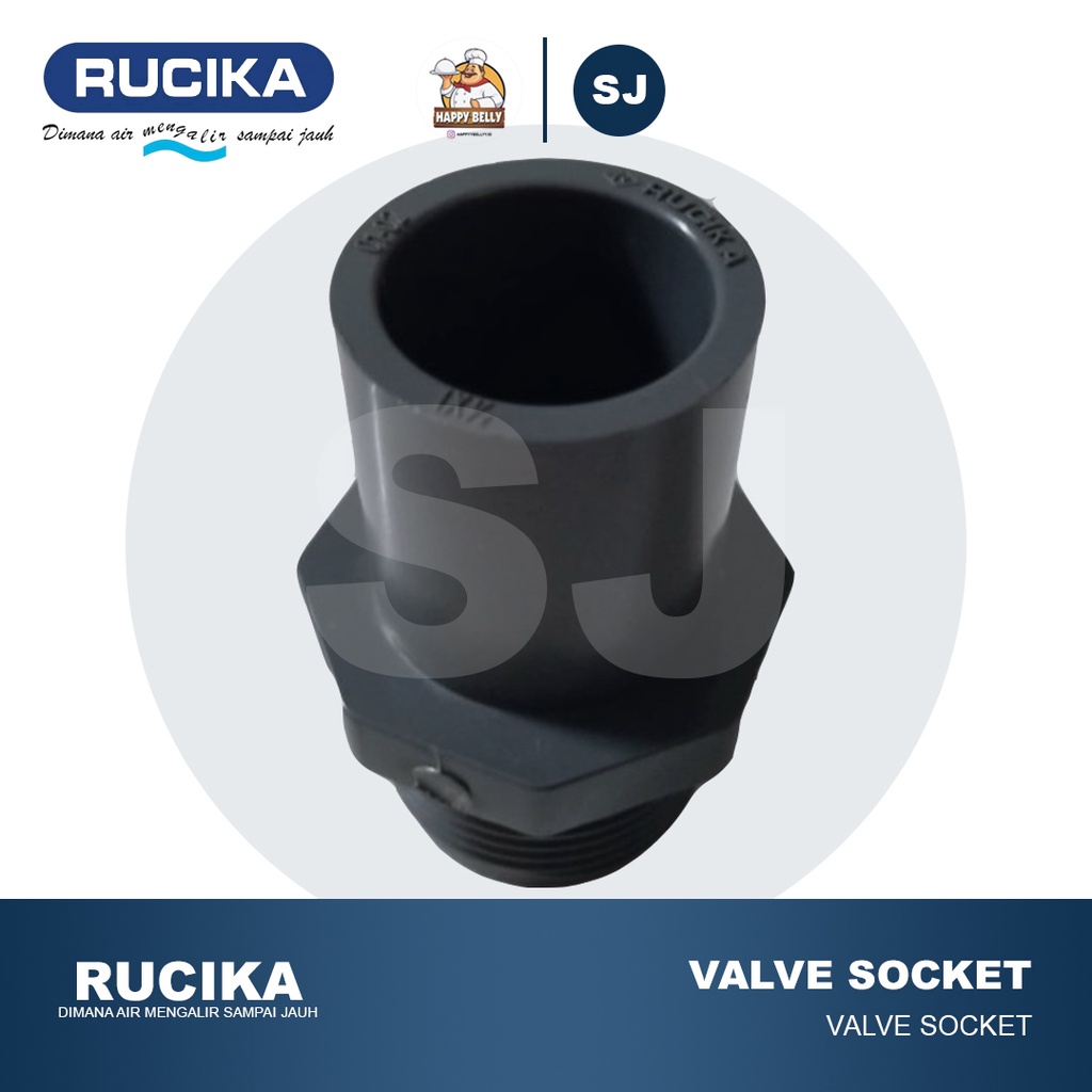 Jual Socket Drat Luar / Valve Sock 3 inch (AW) RUCIKA | Shopee Indonesia