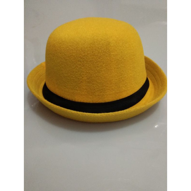 Jual Topi Bowler Hat Dewasa Cewek/Cowok Topi Caplin | Shopee Indonesia