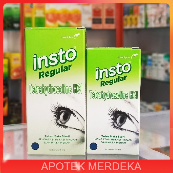 Jual Insto Obat Tetes Mata / Eye Drop Hijau 7 ml / 15 ml | Shopee Indonesia