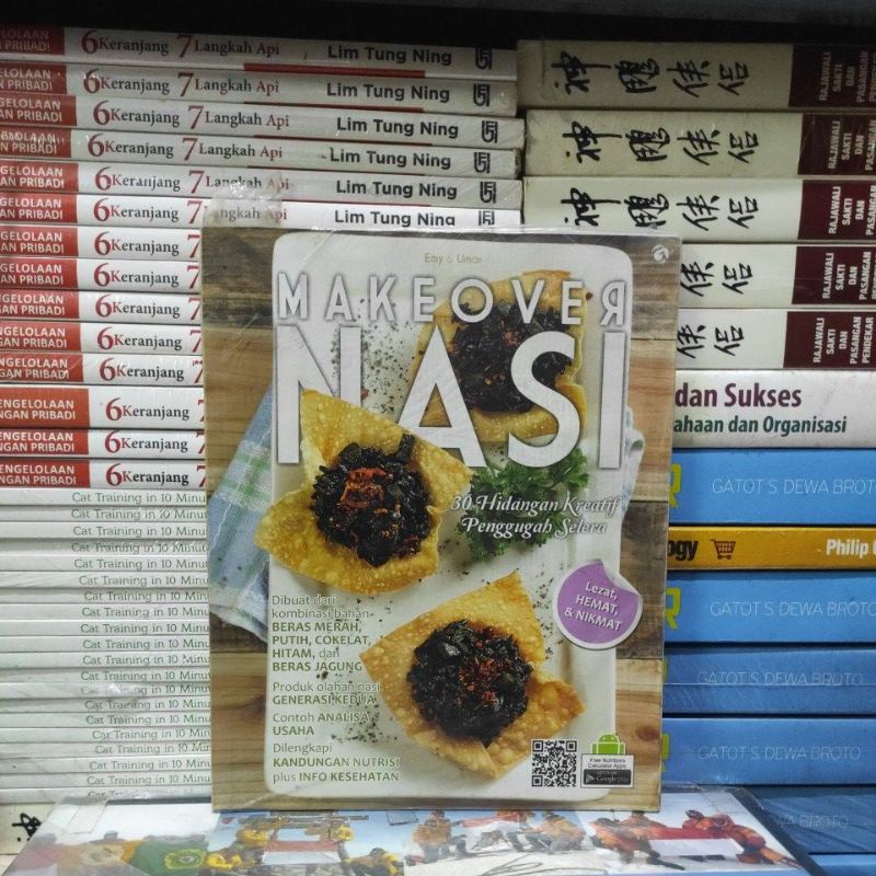 Jual BUKU ORIGINAL MAKEOVER NASI 30 KREATIF PENGGUGAH SELERA BUKU BEKAS ...