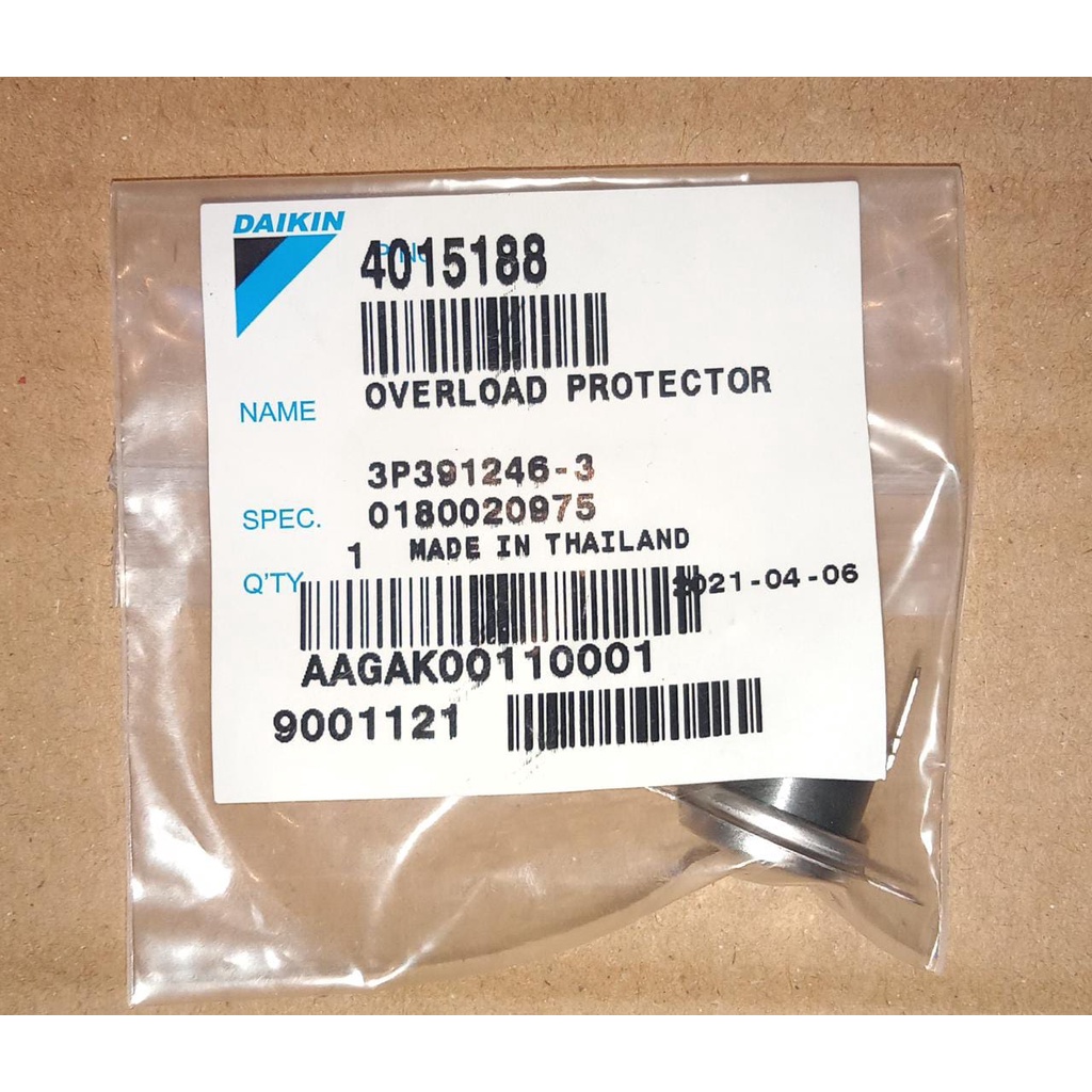 Jual Overload Over Load Protector 4015188 Kompressor Outdoor Daikin ...