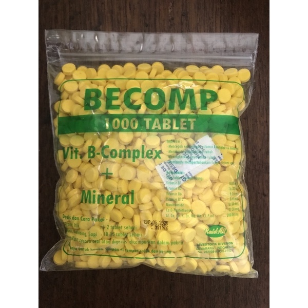 Jual Becomp (1000 Tablet) | Shopee Indonesia