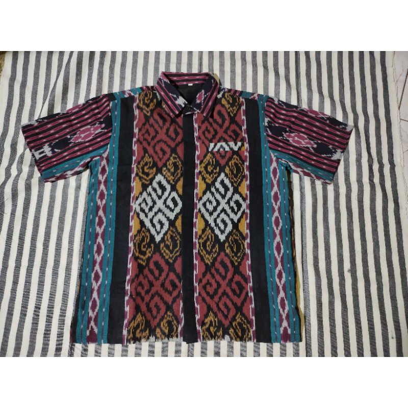 Jual kemeja pria tenun kemeja tenun kemeja etnik kemeja termurah se ...