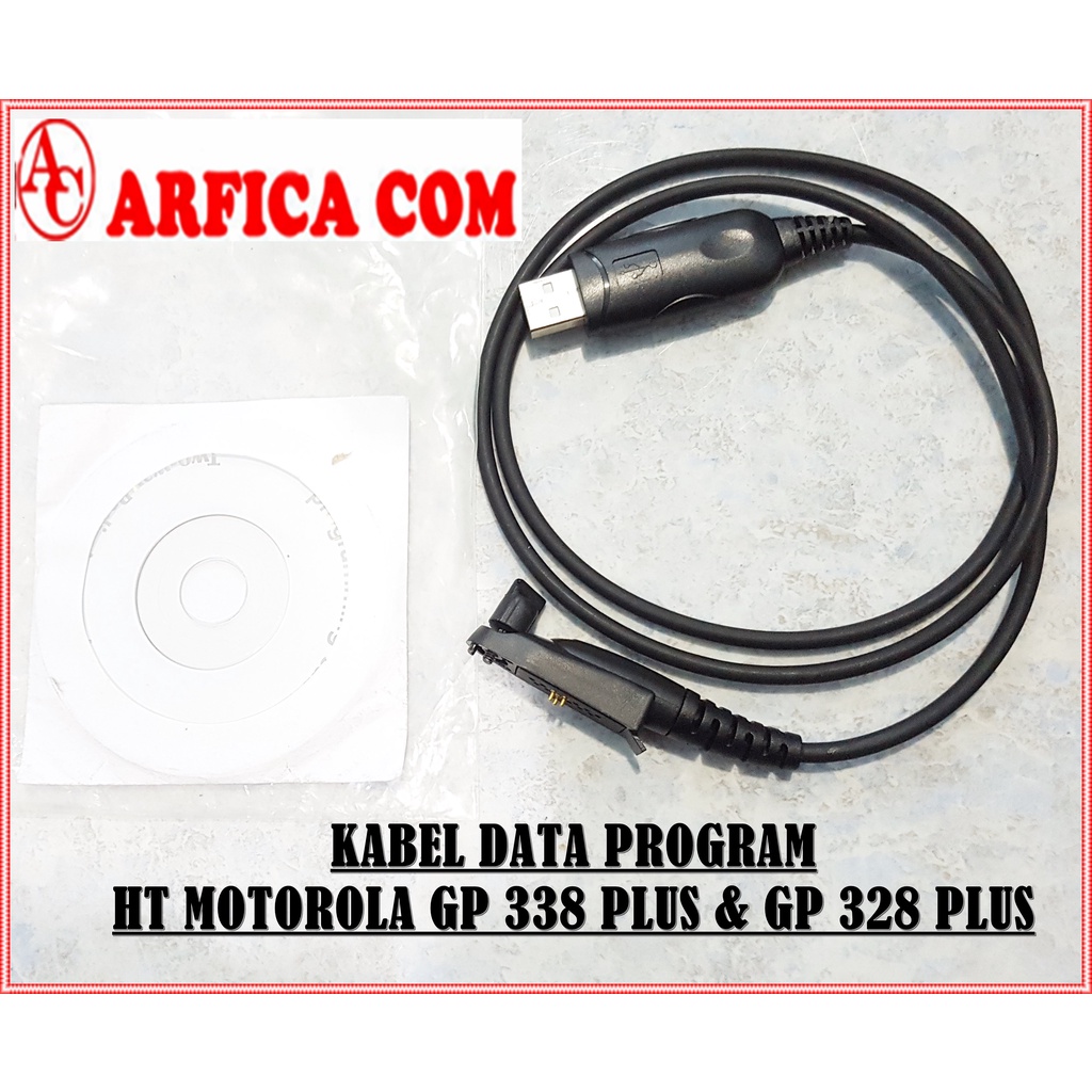 Jual KABEL DATA PROGRAM HT MOTOROLA GP338 GP328 USB GP 338 PLUS GP 328 PLUS | Shopee Indonesia