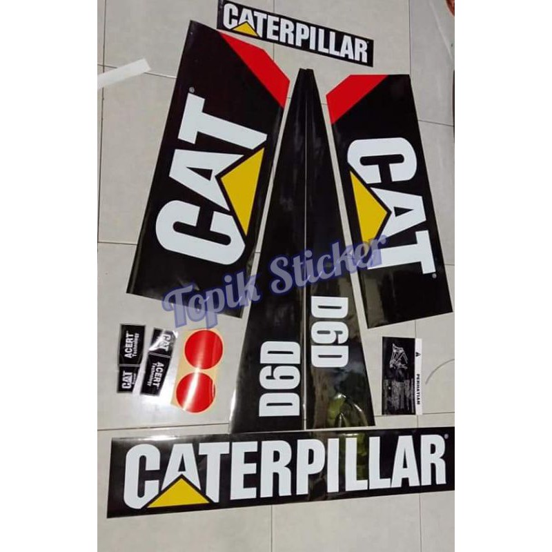 Jual Stiker Dozzer CATERPILLAR CAT D6D, Decal Alat Berat | Shopee Indonesia
