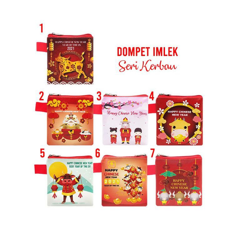Jual Dompet Angpao Imlek Kerbau Tahun Baru Cina Chinese New Year Sincia Hongpao | Shopee Indonesia
