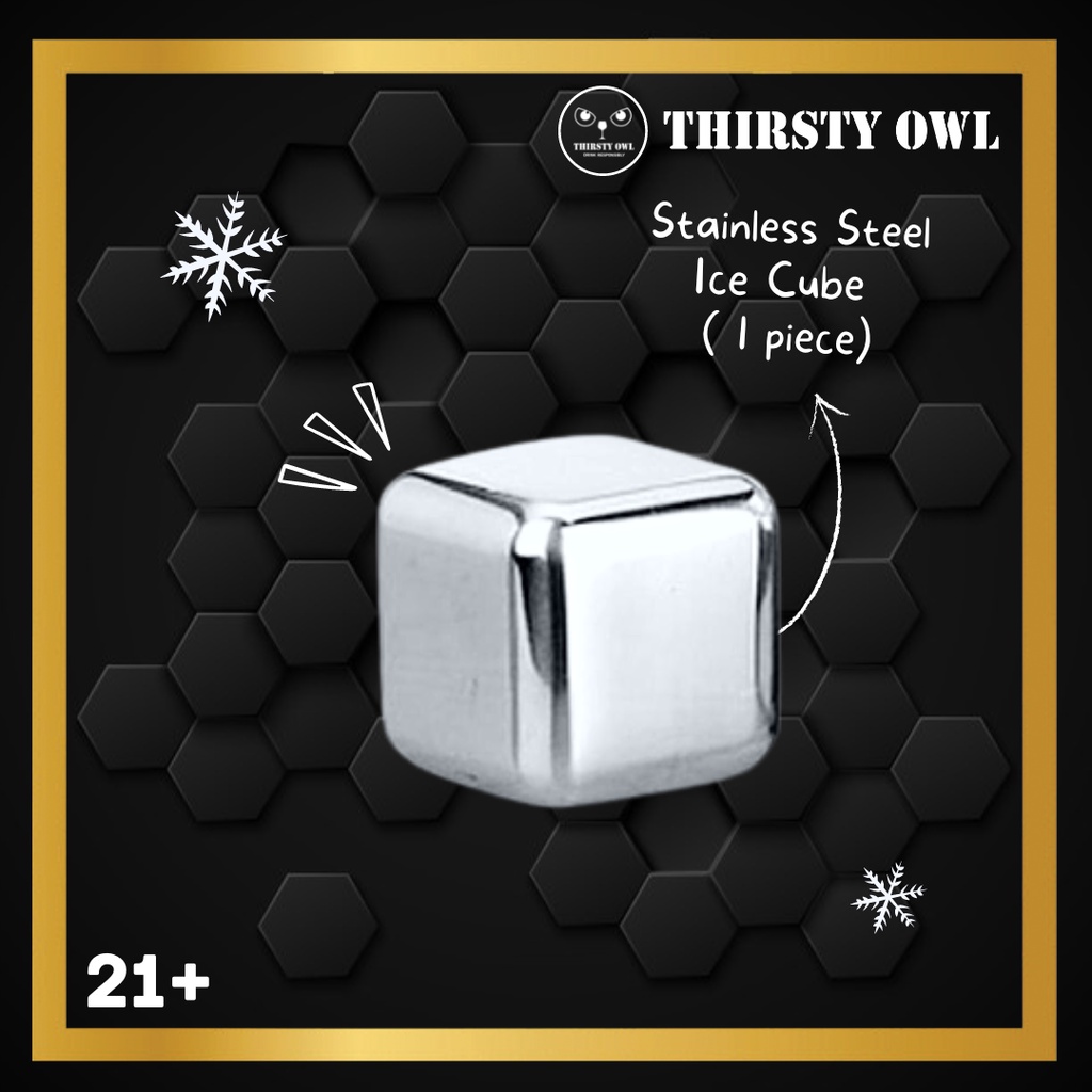 Jual Es Batu Stainless Steel Ice Cube Food Grade (1 pcs) | Shopee Indonesia
