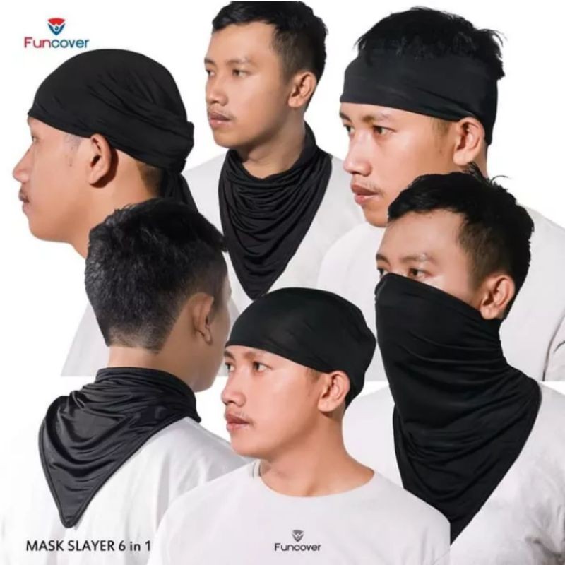 Jual FUNCOVER - Multifungsi Slayer / Masker / Scraft Segitiga Motor | Shopee Indonesia